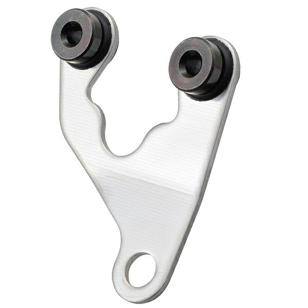 防振ラバー入りの左オフセット形状で、機械式Φ60メーターを見やすく配置できます。3mm厚のステンレスミガキ材に防振ラバーを組み込んだ、防振タイプのメーターステーです。機械式メーターΦ60用として使え、左オフセットの10°曲げ形状で車体レイア...