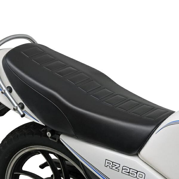 RZ250/RZ350（80?82）専用の車体専用設計リプモシート。純正風パターンで見た目そのままに性能向上。RZ250（80?82、4L3）/RZ350（81?82、4U0）専用の車両専用設計リプレイス系ハイパフォーマンスシートです。純正...