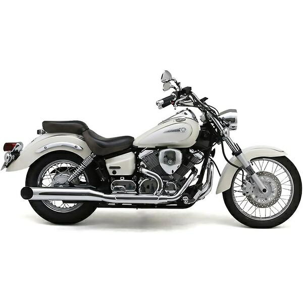 φ100サイレンサーの重低音と認証対応を両立したDS250用スラッシュカットマフラーです。サイレンサー径φ100の横方向スラッシュカットを採用し、迫力ある重低音とスタイリッシュな外観を両立したスリップオンマフラーです。純正エキパイの触媒を活...