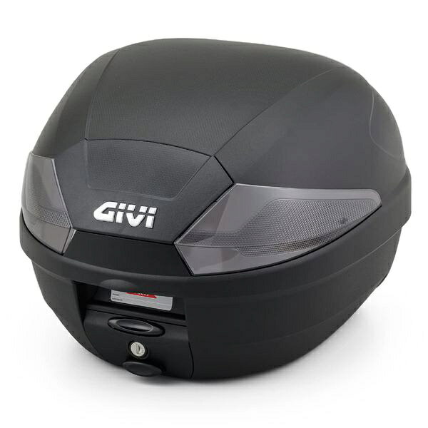 フルフェイス1個を収納できる29Lモノロックケースフルフェイスヘルメットを1個収納できる29L容量を備えたモノロックケースです。TECH未塗装ブラックのシンプルな外観に、荷台へ取り付けるための汎用ベースを組み合わせた構成で、2ボタン式フラッ...