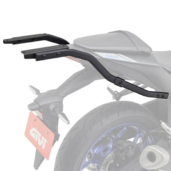 YZF-R25/R3/MT-25/03系に対応し、専用ベース装着に対応するフィッティング。車種専用設計のフィッティングで、YZF-R25/R3/MT-25/03系へGIVIケース装着用ベースを取り付ける際に使用します。別売M5Mベースに対応...
