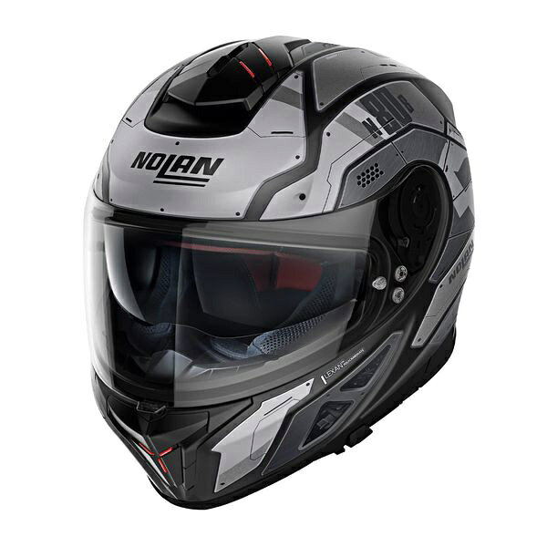 UV400インナーバイザーとLPC調整内装、NERSを備えた高機能ツーリングフルフェイス。ハイファンクション・ハイグレードLEXANポリカーボネート帽体に、UV400インナーバイザー、PINLOCK曇り止めシート、LPCで高さ調整できる脱着...