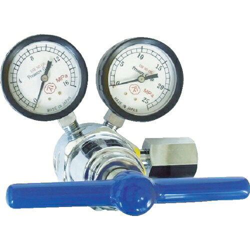 ■ストップバルブ付の高圧調整器です。（YR-5061H-R-11N01-2221のみ）【用途】・高圧充填、気密試験、耐圧試験等に使用できます。【仕様】・入口接続： W22-14（右）・流体： 窒素・空気・出口接続： Rc1/4・最高使用圧力...