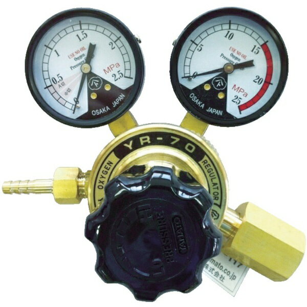 ■新JIS対応品です。■オール真鍮製です。【用途】・酸素ガス用調整器。【仕様】・型式： 関東式袋ナット・1次側使用圧力： 2〜15MPa・2次側使用圧力： 0.2〜0.99MPa