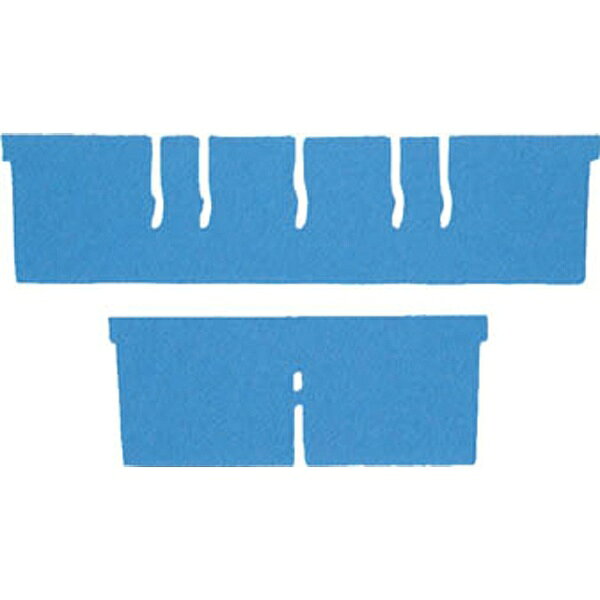 【用途】・TR-22用仕切板【仕様】・色： ブルー・幅（mm）： 558・タイプ： 長仕切板・高さ（mm）： 140・適合コンテナ： TR-27・厚さ（mm）： 5・TR22用専用仕切板　小