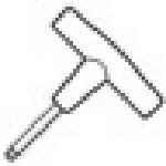 TAC工具部品 スパナ （T-レンチタイプ）です。