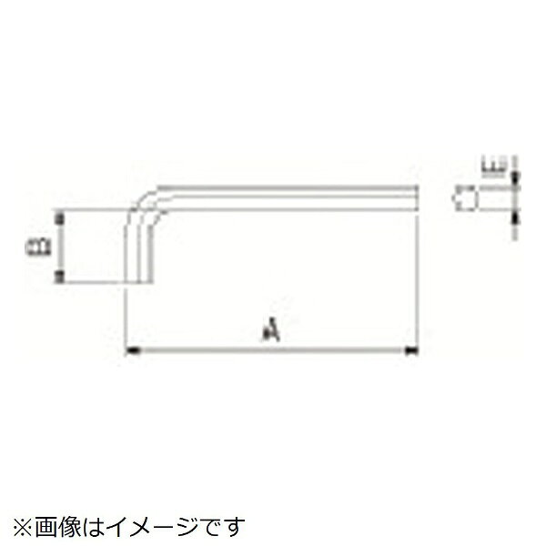 部品：六角レンチ（L型）です。