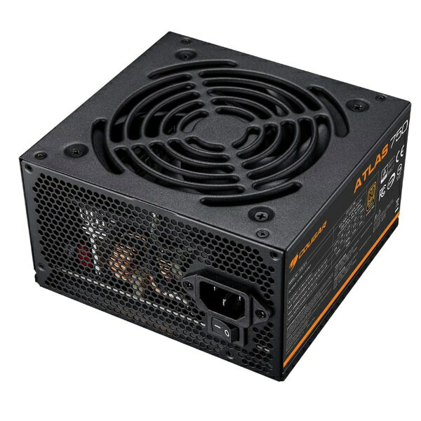 COUGAR ATLA750 ATX 3.1 PCIe 5.1規格準拠 80PLUS Bronze認証取得 ケーブル直付け式電源ユニット 750Wモデル■ATX3.1認証COUGAR ATLASシリーズは、次世代システムに対応したATX3....