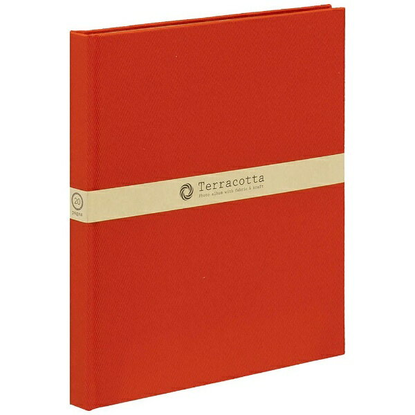 ぬくもりや親しみやすさをテーマにした素材感のある布地表紙とクラフト台紙が特長のテラコッタアルバム!!■手軽さがうれしい溶着タイプ。■パーソナル・オフィス・店舗など幅広くお使いいただけるようシンプルなデザインに欧風カラーで仕上げました。