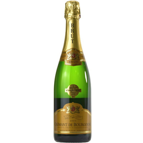 スパークリングワイン / 白 / 辛口ブルゴーニュ地方使用品種：シャルドネ、ピノ・ノワール、ガメイ、アリゴテシャンパーニュ製法で作られたブルゴーニュ産の高級スパークリングワイン。ヴィンテージ入りで金賞受賞!!細かい泡立ちと優雅な風味。黄金色...