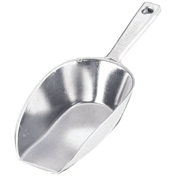 アルミキャスト製のスクープです。サイズは13.5cmで、スコップ部は70×45×H23mmです。