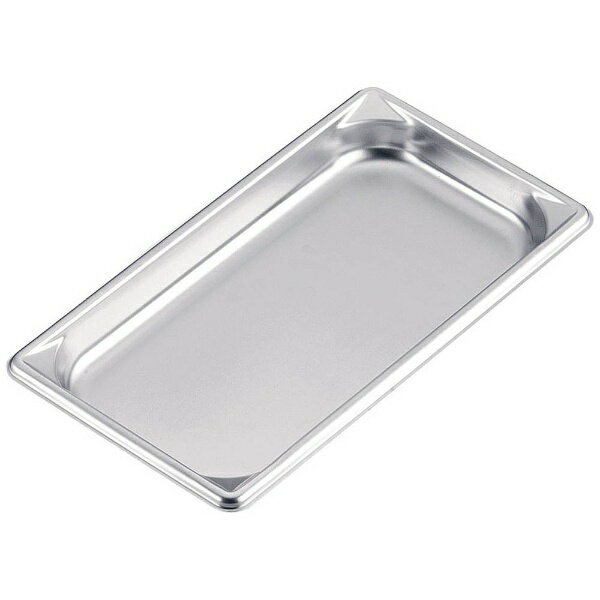 ■欧米でスチームコンベクション用機器にホテルパンに現場の声を反映してヴォルラース社の技術を結集した、18-6ステンレスのスーパーパンSP5です。■通常のホテルパン互換性がありますので、ウォーマー、サラダバー、ドロワテーブル、サンドイッチテー...