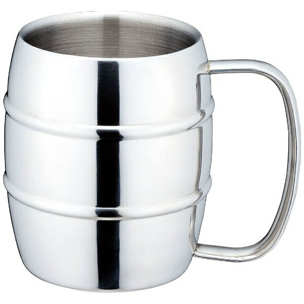 18-8ビアージョッキー 10オンス （二重構造）