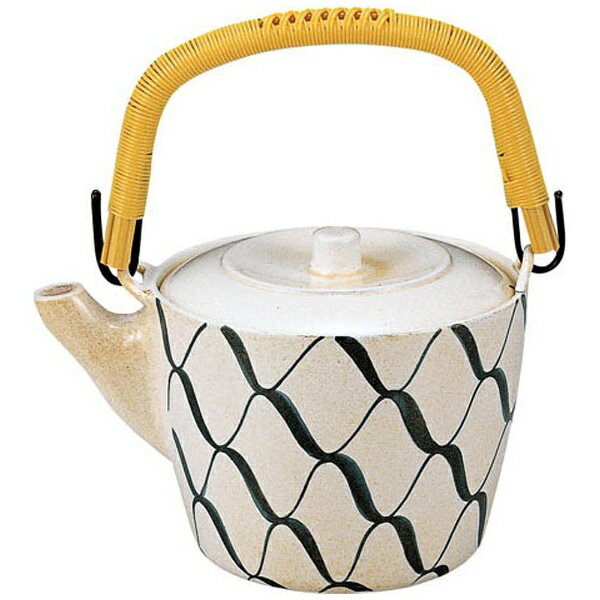 福井クラフトの加賀どびん、網目模様の小さなサイズです。上品なデザインで、和の雰囲気を演出します。