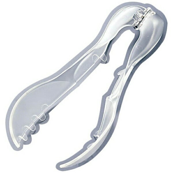 ■つかむ/すくうを手早く行える。■新発想のトングです。■材質:耐熱メタクリル樹脂（耐熱100℃）■食洗機対応