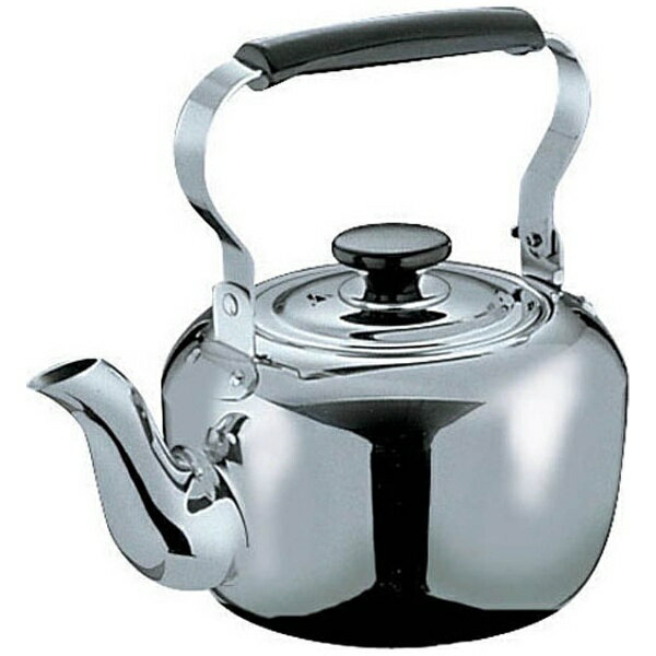 丈夫で長持ちするステンレス製のケットルです。お手入れも簡単で、2Lの容量があります。電磁調理器にも対応しています。