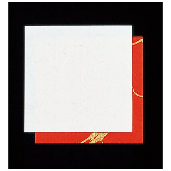 赤色の重ね敷懐紙100セット入りです。90×90mmのサイズで、様々な用途にお使いいただけます。