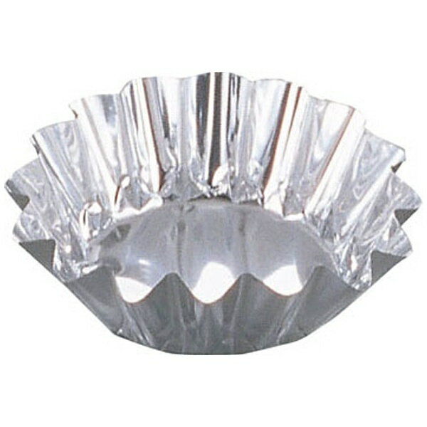 業務用アルミカップ、朝顔大サイズ（44×23mm）500枚入りです。オーブン使用にも対応しており、テイクアウトやデリバリーに最適です。