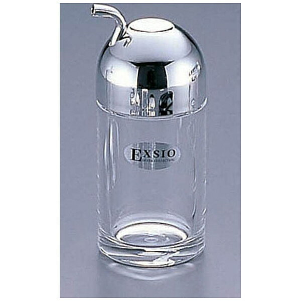 台和のエクシオしょう油差しEX-2（M）は、メタクリル樹脂製の本体とABS樹脂メッキのフタ、ステンレスパイプ、シリコン樹脂のパッキンを使用しています。耐熱温度は70度です。