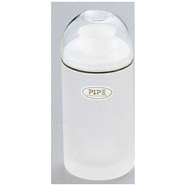 台和のピペシリーズソースさし（ホワイト）。メタクリル樹脂製で、耐熱温度は70度です。シンプルで使いやすいデザインです。