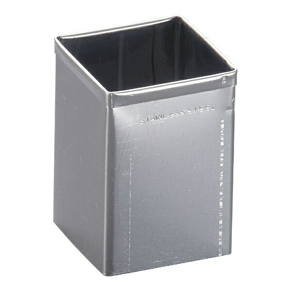 ステンレス製の四角（正方形）型パテ抜■製品サイズ　幅30mm×奥行30mm×高さ45mm■12種類のサイズを用意（2021年4月時点）　No.1〜No.12があります。　※数字が小さいほどサイズも小さくなります。　※No.1〜No.12の1...