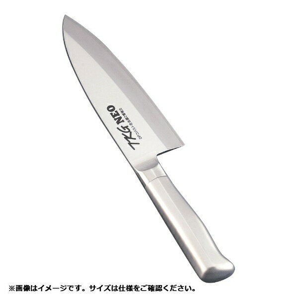 刀身とハンドルが一体化した、TKG-NEOシリーズ「出刃包丁」■包丁の仕様・形状：出刃型・刃型：片刃・刃渡りサイズ：18cm■刀身とハンドルの一体化　ハンドルが抜けることがなく、菌の侵入や増殖を防ぎます。また、熱湯消毒も可能なので衛生的です...