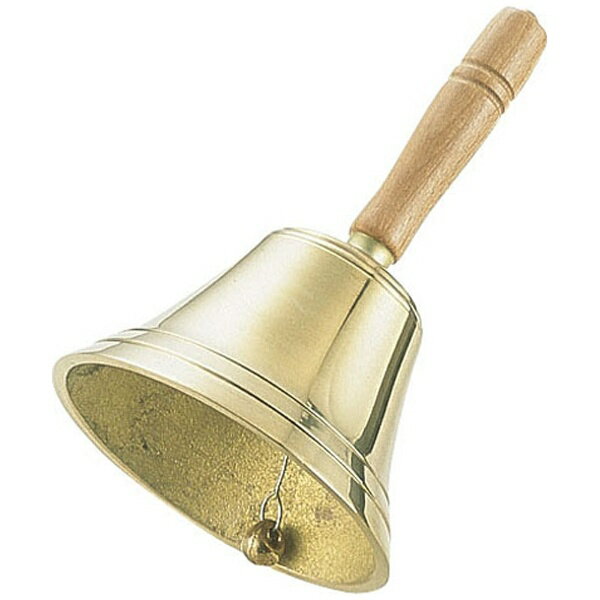 真鍮製の手振り仕様の鈴■4サイズを用意　鈴の直径10、11、12.5、14.5cmがあります。用途や好みなどにあわせてお選びいただけます。