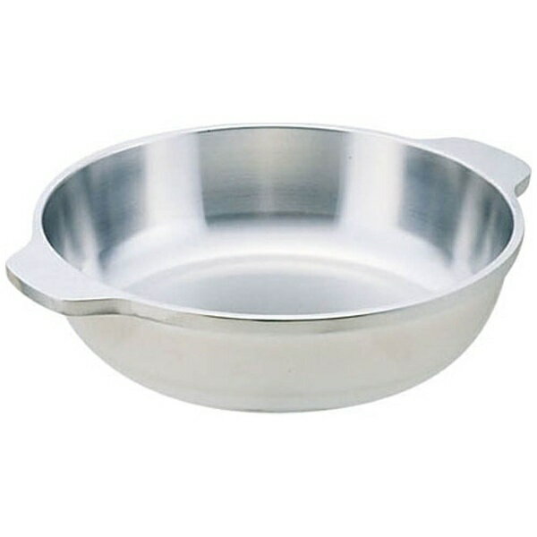 ■熱が均一に全面加熱するので鍋料理に大切な味の含みが良く、ビタミン、ミネラルの損失が少なく栄養豊かな万能鍋としてお使い頂けます。■表面加工：ミラー仕上げ■材質：アルミニウム合金■底厚：5mm