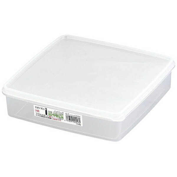 ■サイズが豊富で用途が広い、便利な保存容器ハイパック■材質:本体 ポリプロピレン（耐熱温度:120℃ 耐冷温度-20℃）、蓋 ポリエチレン（耐熱温度: 60℃ 耐冷温度-30℃）■抗菌仕様■電子レンジ対応 (フタをはずして電子レンジでご使用...