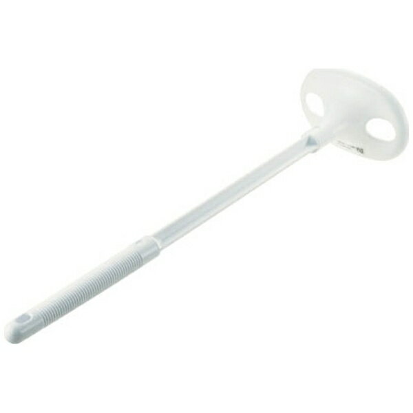 シンプルで機能的な湯かき棒。爽やかなホワイトカラーで、どんなバスルームにも合わせやすいデザインです。銀イオン配合で抗菌加工されており、清潔さを保てます。
