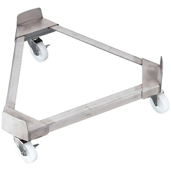 ■キャスター自在×3(2輪ストッパー付)■耐油性に優れ食品加工工場などに最適。