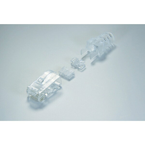 ■単線、より線対応の高性能RJ45プラグです。■ラッチ部折れ防止ため、アーチ型形状を採用しています。■部品数が少なく、良好な施工が可能です。【用途】・LANケーブルのプラグ加工に。【仕様】・種類： カテゴリ6・適合ケーブル： UTPケーブル...