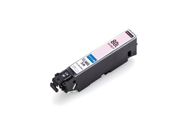 対応カートリッジ:ICLM80L 対応プリンタ:EP-707A、EP-708A、EP-777A、EP-807AB、EP-807AR、EP-807AW、EP-808AB、EP-808AR、EP-808AW、EP-907F、EP-977A3、E...