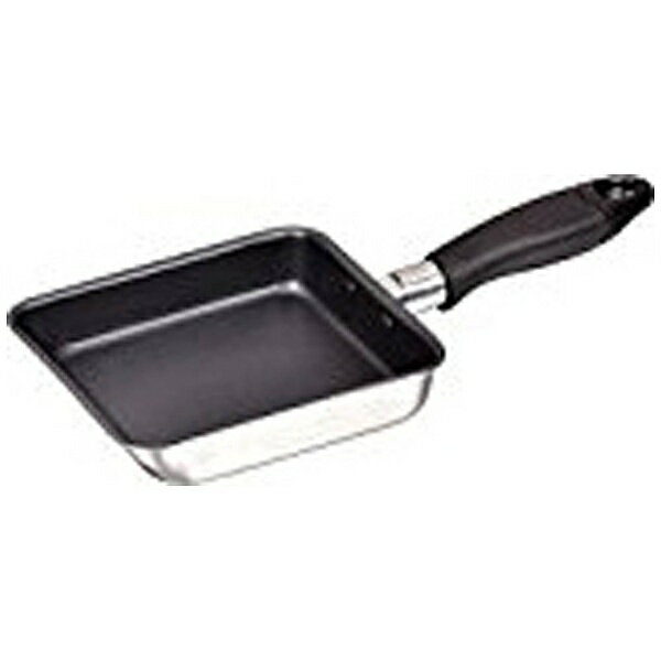 ■パール金属 コンパクト 2層鋼ふっ素加工玉子焼 12×14cm です。