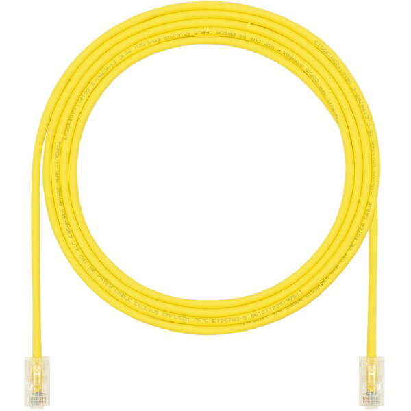 ■細径（28AWG）なので省スペース設計を実現しました。■通常径パッチコードの1/2以下のサイズです。■曲げ半径が小さく柔軟なので、移設・増設が容易に行えます。 画像はイメージです。実際の商品とは色やサイズなどが異なる場合がございます。