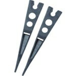 ■チップは静電気対策されたエンジニアリングプラスチックを使用しています。■ESD対策仕様商品です。【用途】・静電気の帯電にデリケートな電子部品、プラスチックの取り扱い。【仕様】・全長（mm）： 48・先端形状： 直型・先端幅（mm）： 1....