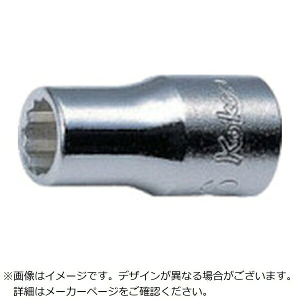 ■ボルト/ナットに接する開口部（12角）はもちろんのこと、差し込み側の四角駆動部にも角を傷めずハイトルクを確実に伝える面接触のフラットドライブを採用しています。【仕様】・差込角（mm）： 6.35・対辺寸法（mm）： 5・全長（mm）： 2...