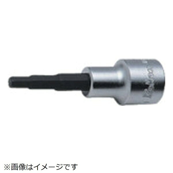 ■6角穴付ボルト用のヘックスビットソケットです。■ラチェットハンドルを始めとする各種ハンドル類と組み合わせることにより、L型レンチでは不可能な作業が可能となります。画像はイメージです。実際の商品とは色やサイズなどが異なる場合がございます。