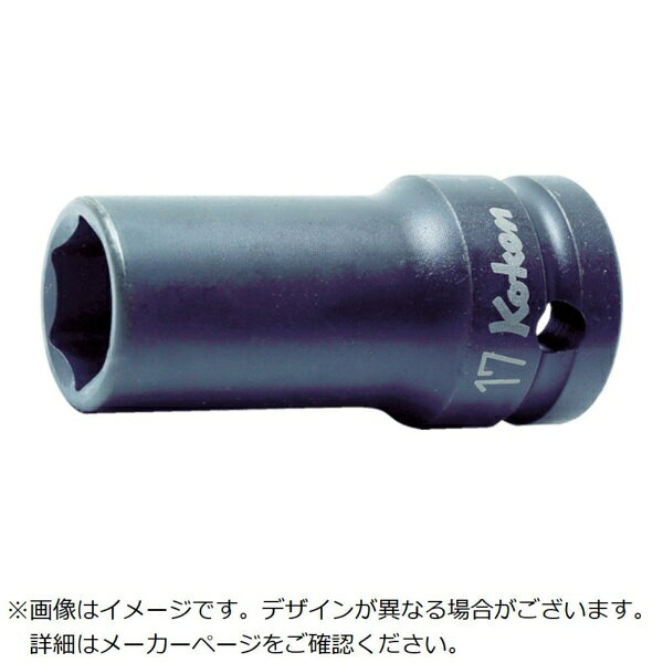 ■ボルト/ナットに接する開口部（6角）はもちろんのこと、差し込み側の四角駆動部にも角を傷めずハイトルクを確実に伝える面接触のフラットドライブを採用しています。【仕様】・差込角（mm）： 12.7・対辺寸法（mm）： 11・全長（mm）： 6...