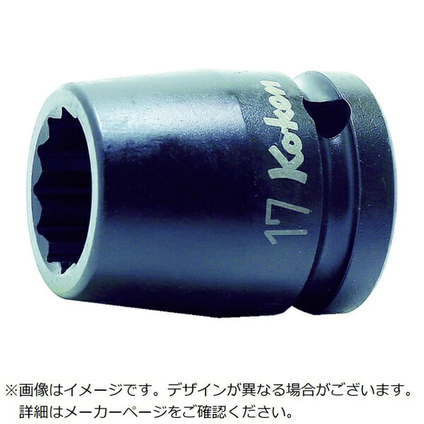 ■ボルト/ナットに接する開口部（12角）はもちろんのこと、差し込み側の四角駆動部にも角を傷めずハイトルクを確実に伝える面接触のフラットドライブを採用しています。【仕様】・差込角（mm）： 12.7・対辺寸法（mm）： 17・全長（mm）： ...