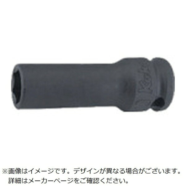 ■ボルト/ナットに接する開口部（6角）はもちろんのこと、差し込み側の四角駆動部にも角を傷めずハイトルクを確実に伝える面接触のフラットドライブを採用しています。【仕様】・差込角（mm）： 9.5・対辺寸法（mm）： 12・全長（mm）： 50...