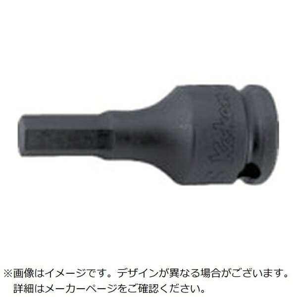 ■6角穴付きボルト用のヘックスビットソケットです。■インパクトレンチなどの動力工具用です。【仕様】・差込角（mm）： 9.5・対辺寸法（mm）： 4・全長（mm）： 52・適合Cリング： PK1301C（対辺4〜6mm）、PK1302C（対...