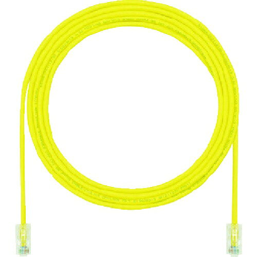 ■細径（28AWG）なので省スペース設計を実現しました。■通常径パッチコードの1/2以下のサイズです。■曲げ半径が小さく柔軟なので、移設・増設が容易に行えます。 画像はイメージです。実際の商品とは色やサイズなどが異なる場合がございます。