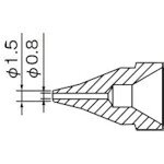 【仕様】・寸法（mm）内径×外径： 0.8×1.5・適用吸取器： FR-301、FR-410 画像はイメージです。実際の商品とは色やサイズなどが異なる場合がございます。