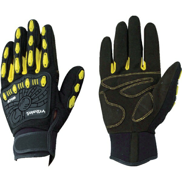 ■手の平には独自意匠のウレタンパッドを採用し衝撃を緩和します。■手の甲と指先をプロテクトでがっちりガードします。■指股には通気性の良い素材を使用し蒸れにくくなっています。■湾曲縫製なのでグリップがしやすく耐久性に優れています。■一般作業。■...