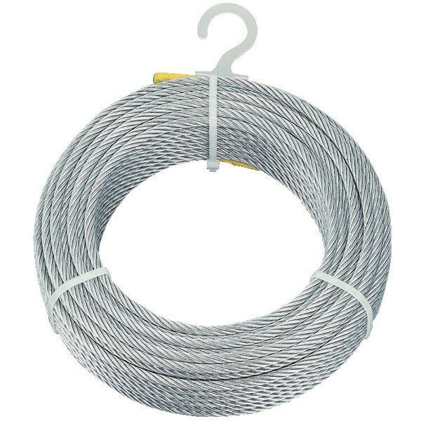 ■ワイヤロープの中で、耐食性を要求される場合に使われる一般的なワイヤロープです。 画像はイメージです。実際の商品とは色やサイズなどが異なる場合がございます。