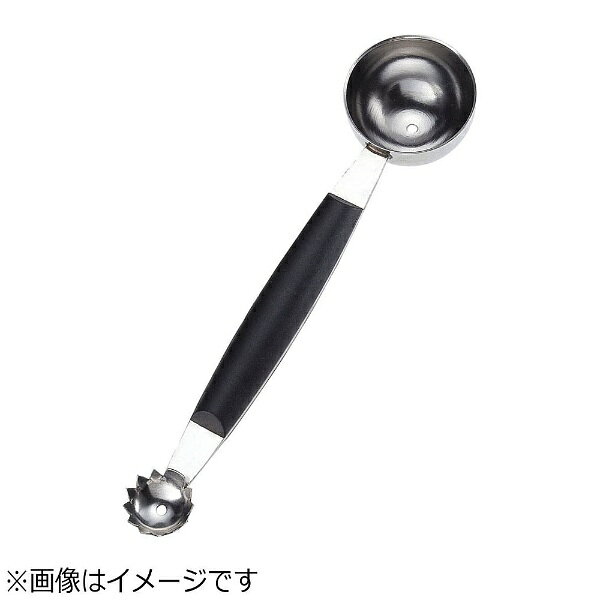 TKGキッチンツールシリーズ「ボーラー&シャーク」■2サイズのボール状でくり抜ける　野菜や果物をボール状にくり抜くツールです。　このボーラーは20mmと40mmの2サイズが作れます。■20mmサイズはヘタ取りとしても有効　20mmのボーラー...