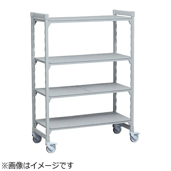 ■この商品はキャンブロ カムシェルビング プレミアムシリーズの棚を組むために必要なセットになっております。《セットの仕様》段数：4段サイズ（幅×奥行×高さ）：1520×610×1500mm棚板タイプ：ソリッド型（穴が開いていないフラットな棚...