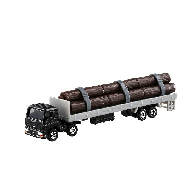 いすゞ ギガ 木材運搬車がトミカに登場！【アクション】・本体取り外し・左右可動・木材積み降ろし・木材継ぎ足し