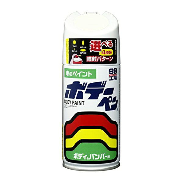 バレー式ボタン採用で、ラクにキレイにスプレー！■焼付塗装に迫る性能を持つ、ストレートアクリル樹脂塗料。バレー式ボタン採用で、ラクにキレイにスプレーできます。■ワイド＆スポットとタテ＆ヨコの4パターンスプレー機能により、大きな補修、小さな補修...